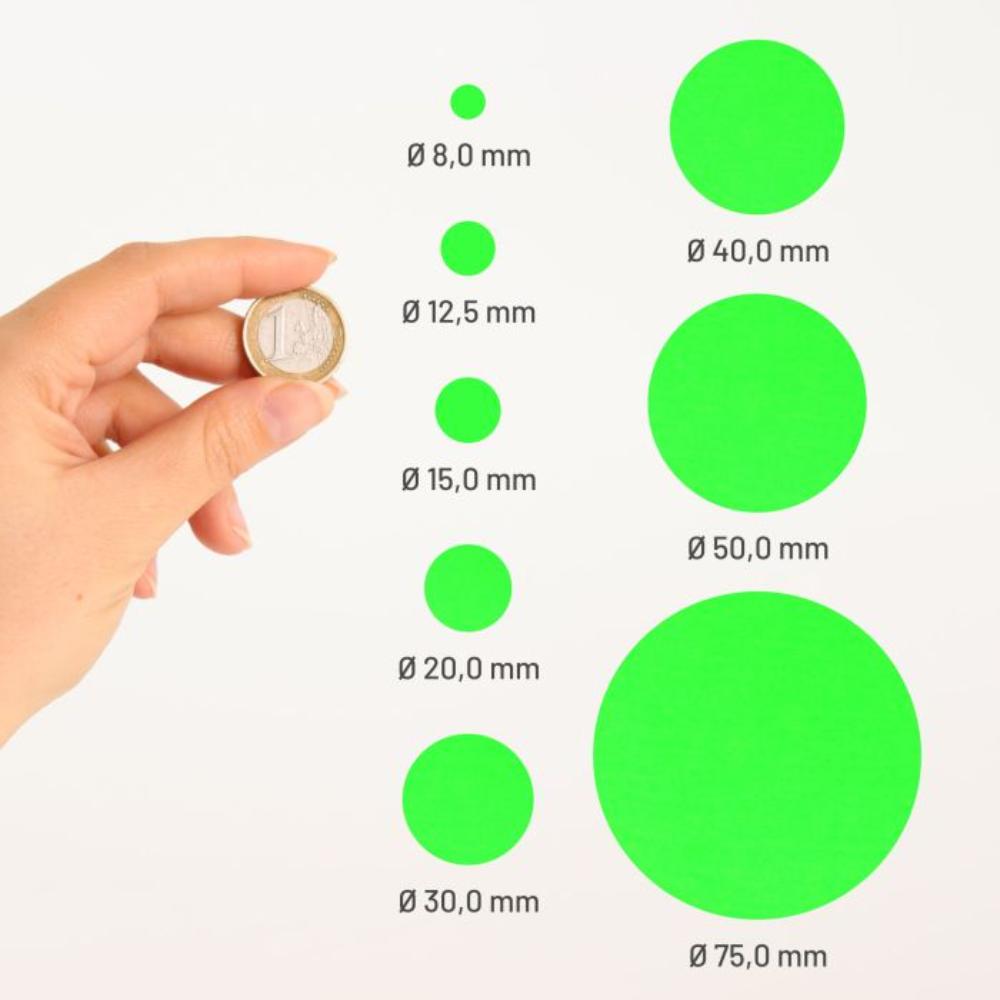 MARKING LABEL 50MM BRIGHT GREEN 1 INCH CORE- iLabMalta - Software ...